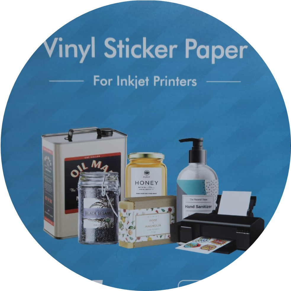 Vinyl Sticker Paper Matte Gloss Per Pack 20 Cricut DIY Gift Sets Vinyl Sticker Paper Matte Gloss Per Pack 20 Cricut DIY Gift Sets