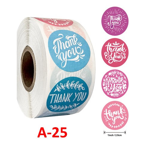 Stickers 25mm A25 - Craft Stationery – Triple R Services