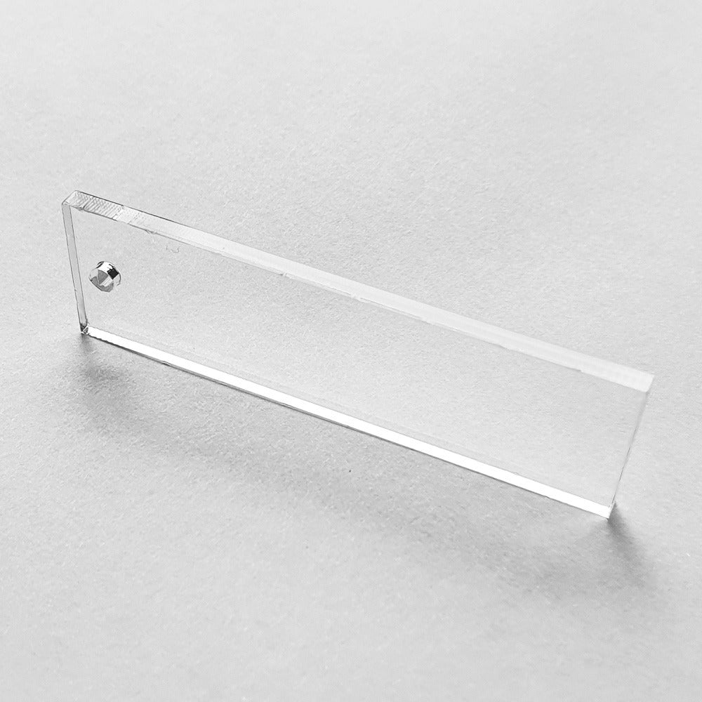 Acrylic Disk Clear Thin Rectangle - DIY Gift Sets – Triple R Services